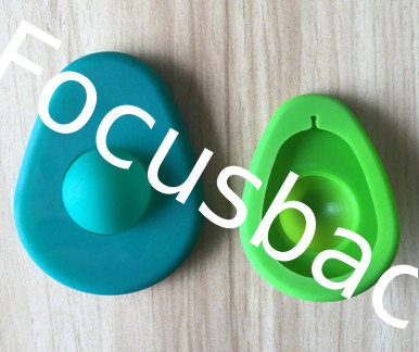 FBT121605 for wholesales BPA free set of 2 colorful avocado huggers silicone material supplier
