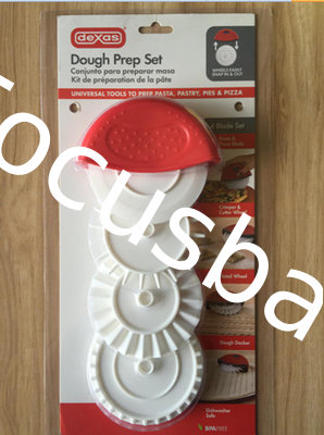 FBT121701 for wholesales 4 in 1 dough prep set  tools:pizza cutter,cutting wheel,fluted wheel,dough docker supplier