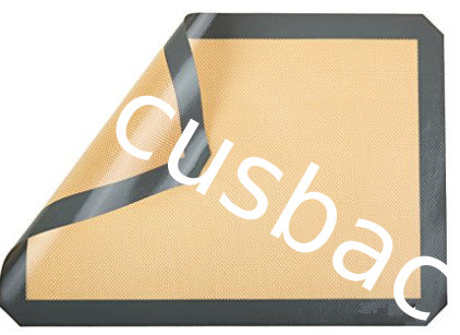 FBT010602 for wholesales pack of 2 oven baking non-stick silicone mat supplier