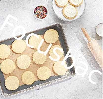 FBT010602 for wholesales pack of 2 oven baking non-stick silicone mat supplier
