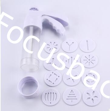FBT010605 for wholesales cookie press decoration kit Includes 12 Fit Right cookie disc shapes supplier