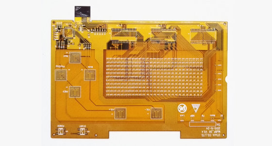 China Double-sided Flexible PCB Board PI + PI Steffener Material Type Coverlay Soldermask Type Supplier
