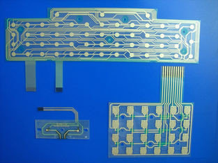 Keyboard Printed Circuit Flexible PCB Board Custom With Metal Dome / LED Supplier