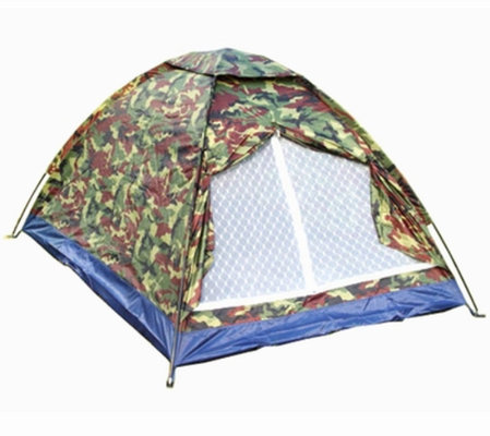 Travelling Outdoor Waterproof Camouflage Camping Tent / 2 Person Backpacking Tent