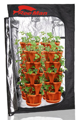 Large Waterproof Folding Mylar Grow Tent Home Box Wear Resisting