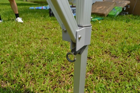 Aluminum Pop Up 10x10 Canopy Tent For Party / Camping , Folding Sun Shade Canopy