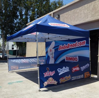 Hexagonal Sports Folding Canopy Tent With Sidewalls / Canopy Pop Up Tent