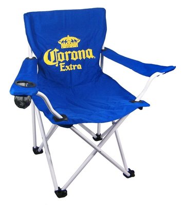 Light Weight Portable Aluminum Alloy Folding Beach Chair with Drinks Holder