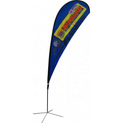 Promo 130g en dehors de bannière de drapeau de plage de sport/d'impression protégeant du vent de drapeau de voile