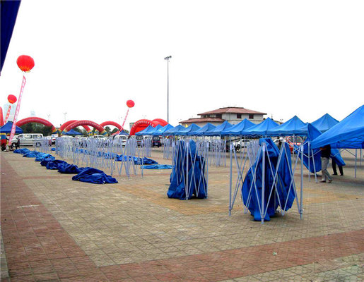 Commercial 10 x 10 Folding Beach Gazebo Tent Fair Shelter Pop Up Event Tents