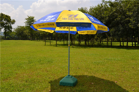 420D Pvc Oxford windproof Beach Umbrella Outdoor Advertising Parasol