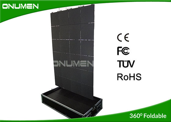 China 24 pcs Rental LED Screen Flexible Video Display Wall With 10000Hrs Life Time supplier