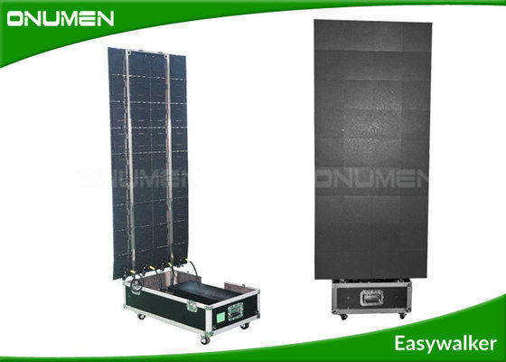 China Portable LED Display Mobile Flow Show Flexible Video Wall Displays With All In One Control System supplier