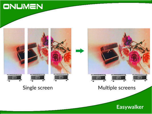 China 3000 Nits Totem LED Display P6 Industrial Grade Screen Video Wall Hire Metal Housing supplier