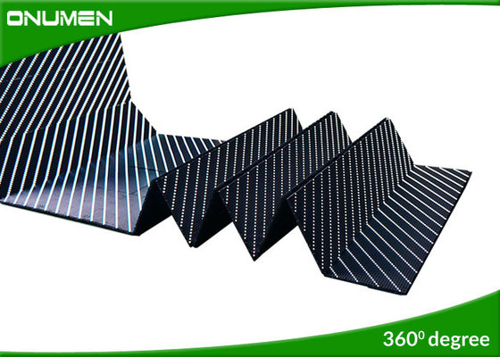 China Indoor Advertising Display Screens 6mm Totem LED Video Curtain 768X1728 mm For Shop Window supplier