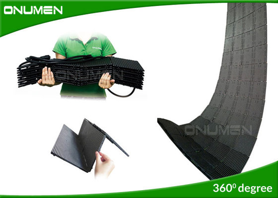 China Big Flexible Video Wall Displays Indoor Stage LED Screens For Concerts 30-120 HZ supplier