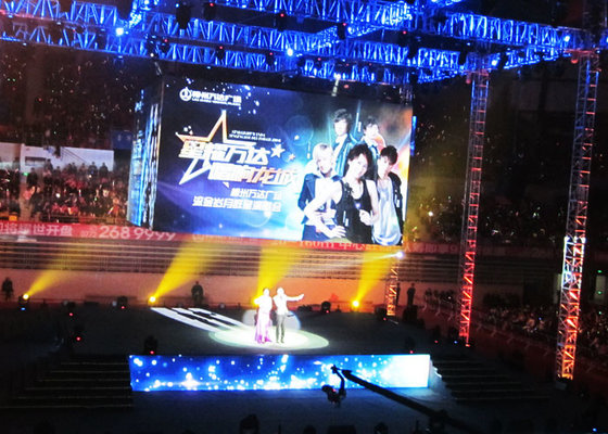 China High Brightness Stage Background Led Display / Outdoor SMD Led Display For Stage , DC24V supplier