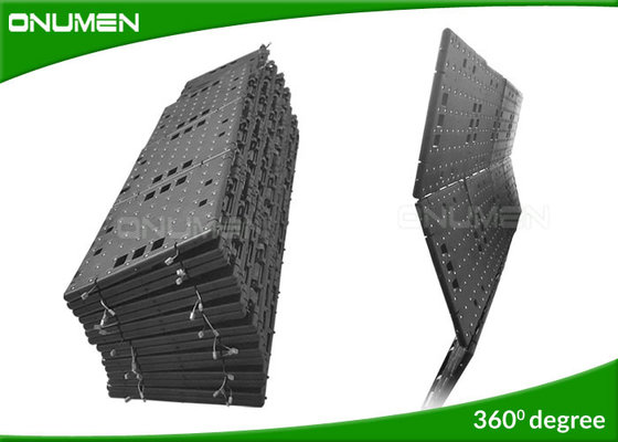 China Music Show RGB LED Curtain Display Flexible Video Screen 10Kg / Sqm With Anti - UV Ray Mask supplier