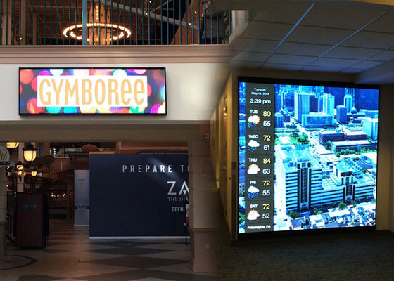 China Foldable Outdoor Advertising Billboard LED Display RGB 300x300 mm With Black Module supplier