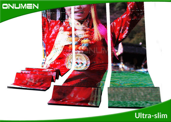 China Lightweight Outdoor Advertising LED Screen Module , IP65 LED Outdoor Advertising Screens supplier