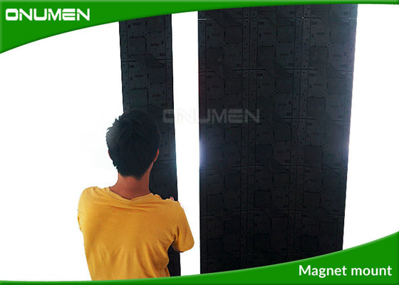 China 16Pcs Double Sided LED Display Video Wall Module 4×4 Pixels Humanized Operating Interface supplier