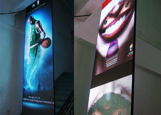 China RGB Double Sided LED Display For Advertising / LED Acrylic Display With 5.2mm Pixel Pitch supplier