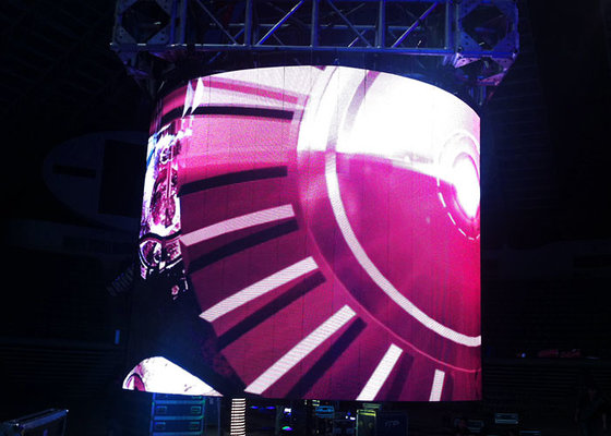 China Performance P6 Indoor LED Display SMD 3528 / LED Stage Curtain Screen Wall Mounted supplier