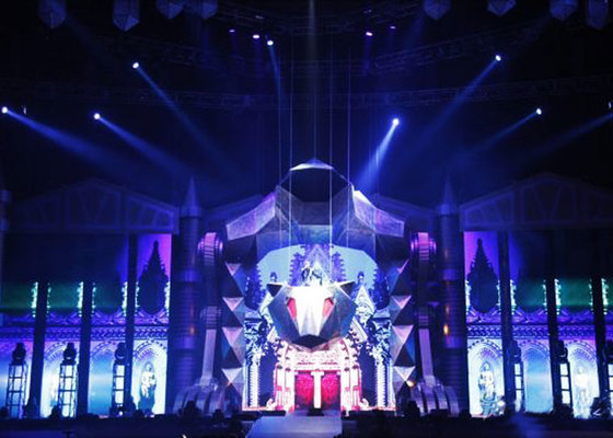 China Light Duty High Definition Video Display 4000HZ Rental LED Screens For Stage supplier