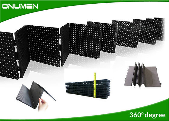 China Folding Stage Background LED Screen Flexible , Outdoor SMD LED Display Video Wall supplier