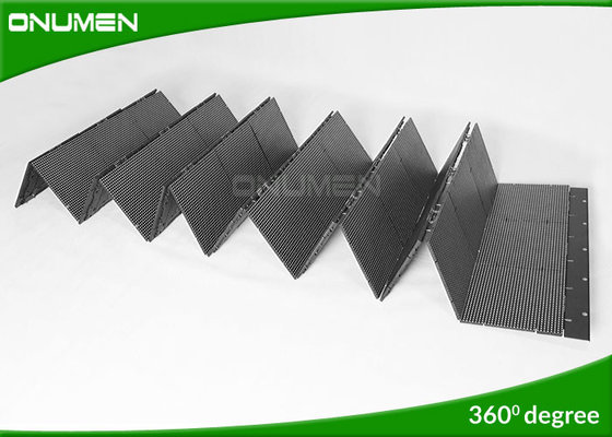 China 4000 Nits Brightness Flex led screen p6 for Mobile Stage , Dbstar / Nova Controller supplier