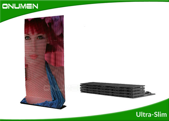 China Ultra slim and lightweight 6mm flexible LED display for events and concerts supplier