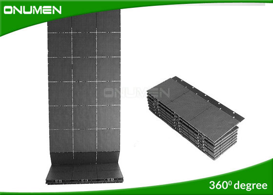 China Floor Mount 6mm Retail LED Display Flexible , LED Video Screen 25 Pcs 32×32 Pixels supplier