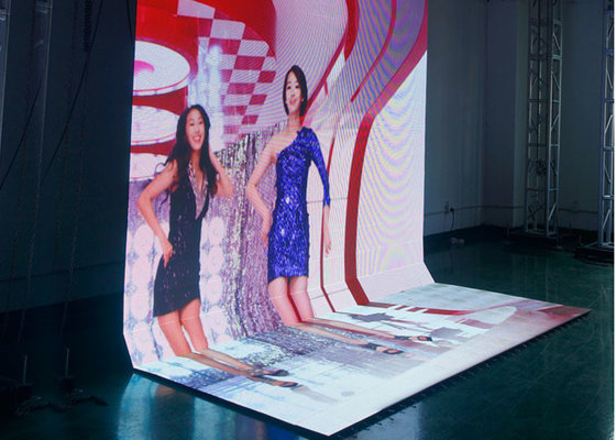 China P6 High Brightness Folding Led Screen Outdoor , Smd3528 Rgb Led Display Board supplier