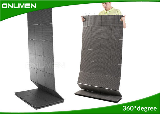 China Full HD LED Flexible Video Screen For Magnet Mount , High Resolution LED Video Wall Advertising supplier