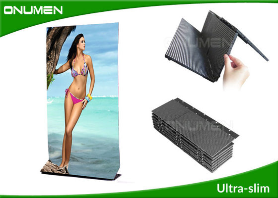 China High Resolution Rental Flexible Led Curtain Display , Soft Led Screen Environment Friendly supplier