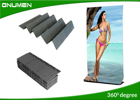China Full Color SMD 3 in 1 HD LED Display / 1R1G1B Flexible LED Screen hire supplier