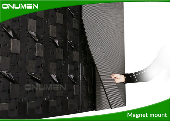 China Full Color Double Sided LED Display Screen / SMD3528 Flexible Video Wall Displays supplier