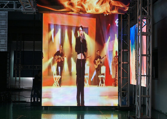 China P5.2 SMD3528 HD Indoor Full Color Led Display Advertising 12mm Thickness supplier