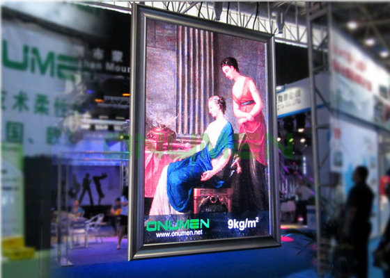China P4 Wall Mounted Indoor Advertising LED Display 1500 Pixels / ㎡ For Shopping Mall supplier