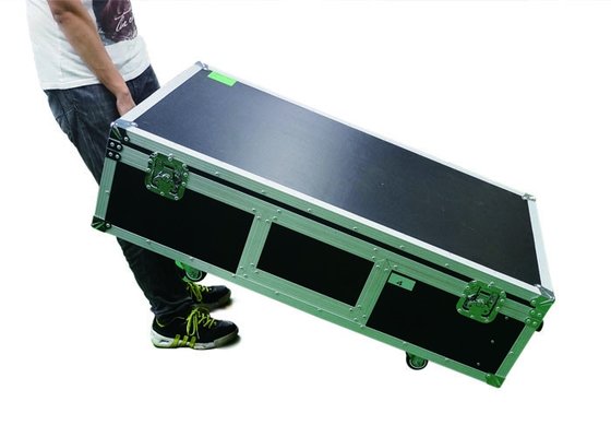Black Totem LED Display P6 2000Hz , 9.3Kg / M2 Foldable LED Screens For Advertising supplier