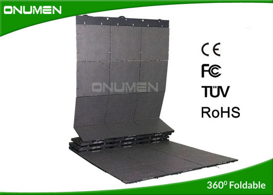 High Resolution LED Display RGB IP65 , P9.375 Stage Background LED Screen Rental supplier