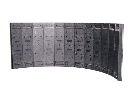 High Definition LED Display SMD 2020 Curved Video Screen IP43 For Column supplier