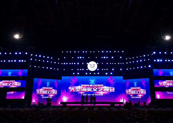 16 Bits 3528 SMD LED Curtain Display , Ultra Slim Flexible LED Screen 6mm 360 Degree Foldable supplier