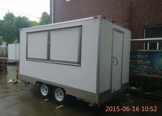 XPS Glass Re-enforced Panel Street Food Vehicles For Ice Cream business