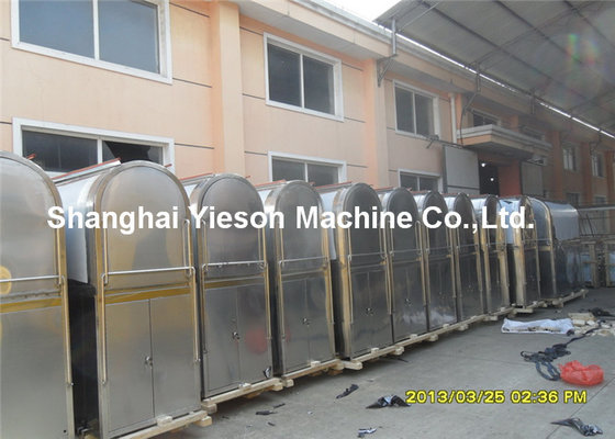 ISO9001 Stainless Steel Coffee Cart , Mobile Food Kiosk  for Coffee