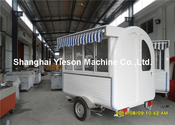 Strong Steel Food Concession Trailers Mobile Food Catering for Huamburgers