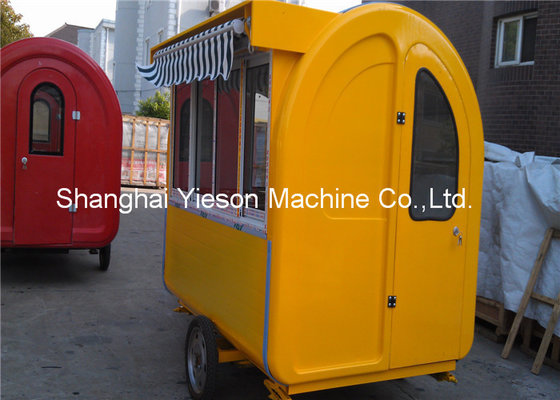 Outdoor Food Kiosk Tricycle Food Cart  With Full Kitchen Equipments
