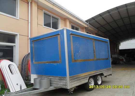 Custom Mobile Food Trailers Food Truck Cart  For Snack ,Concession Food Trucks
