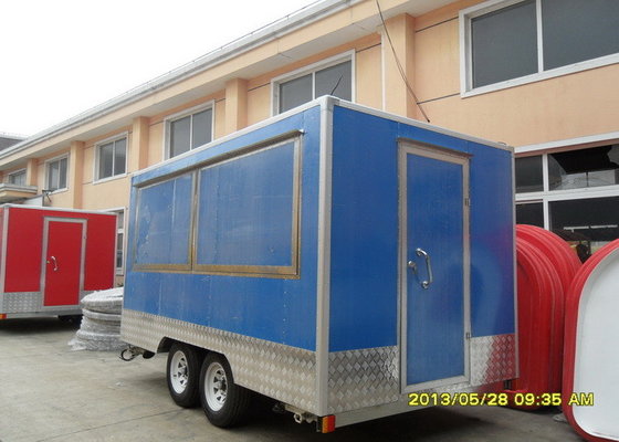 Custom Mobile Food Trailers Food Truck Cart  For Snack ,Concession Food Trucks