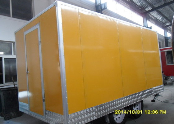 Customized Kebab Van Mobile Food Catering With Commercial Kebab Machine